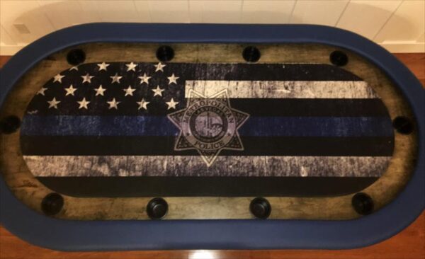 Custom Poker Felt Designs | Printed Casino Cloth Image Gallery