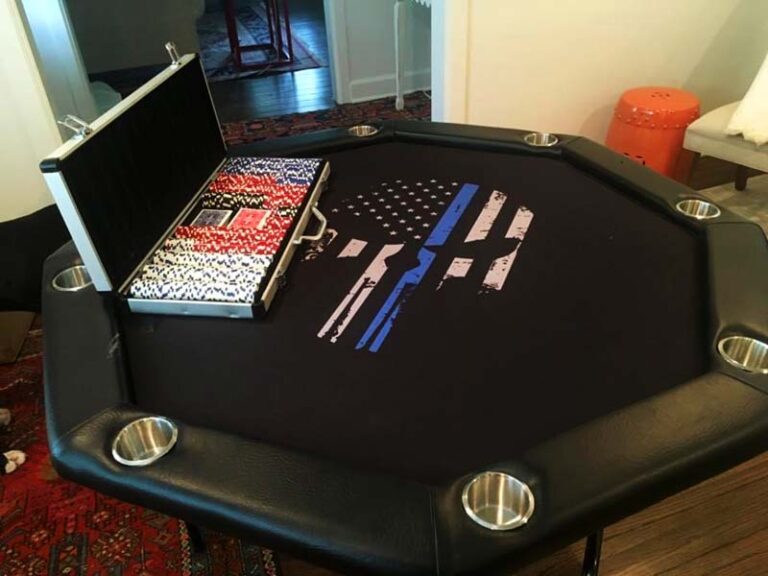 Custom Poker Felt Designs | Printed Casino Cloth Image Gallery