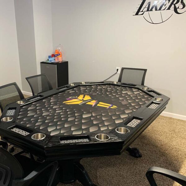 Custom Poker Felt Designs | Printed Casino Cloth Image Gallery